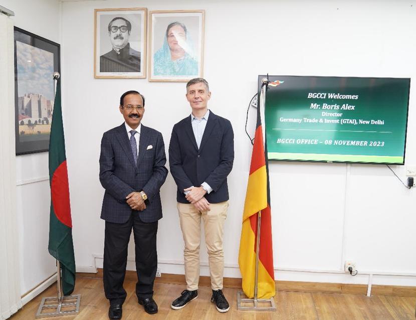 Corona Group | Mr. M. MAKSUD welcoming Mr. Boris Alex, Director ...