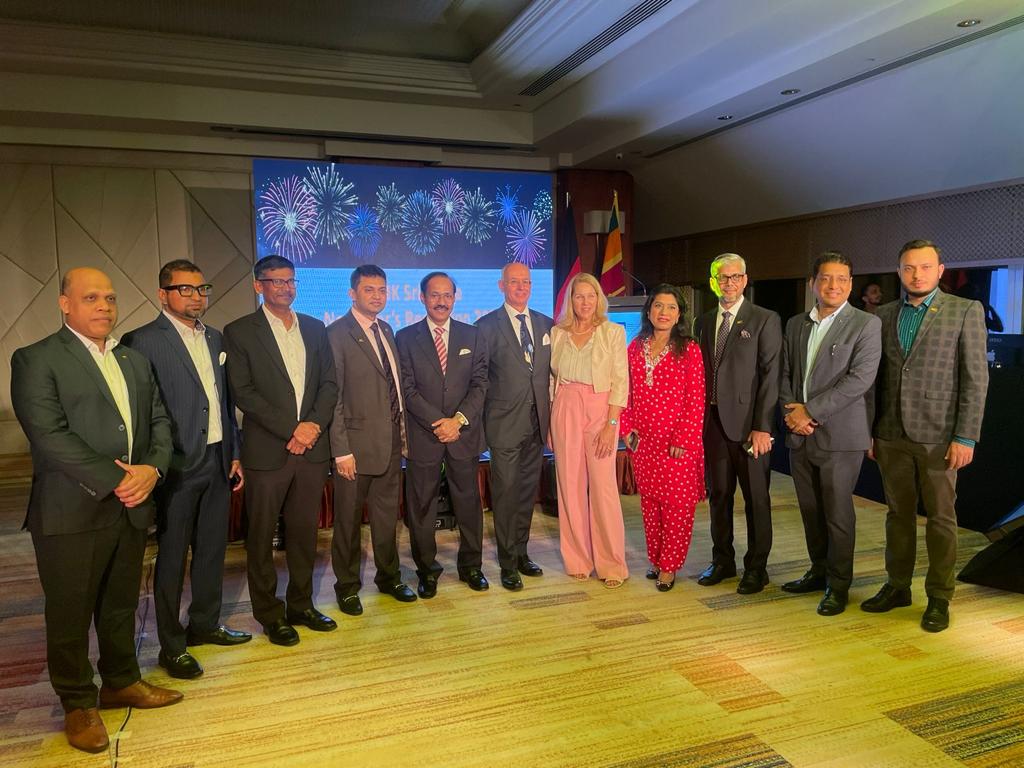 Corona Group | Mr. M. MAKSUD with German Ambassador in Sri Lanka