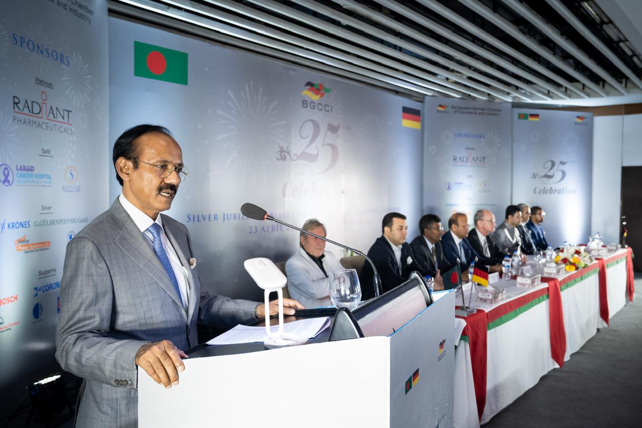 Corona Group | M. MAKSUD speaking at BGCCI Silver Jubilee